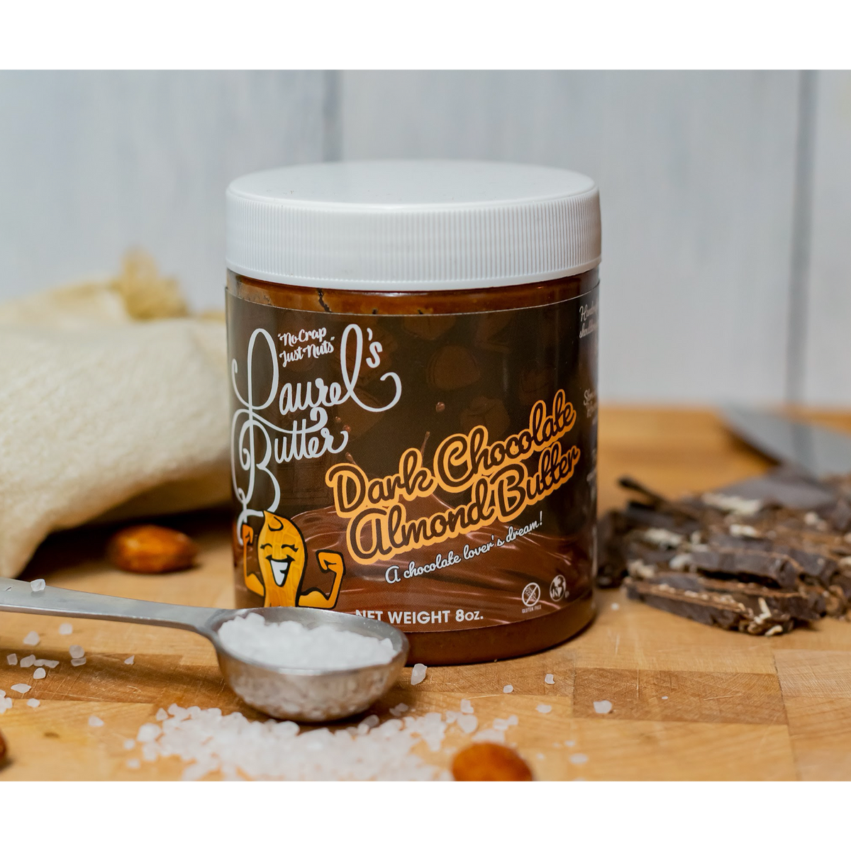 Purchase Delicious Dark Chocolate Almond Butter – Laurel's Butter